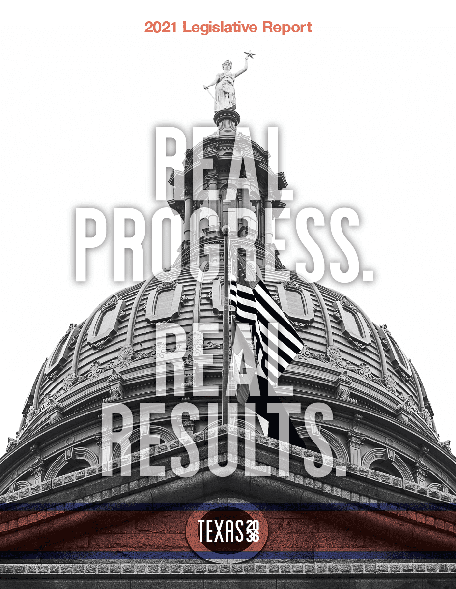2021 Legislative Agenda - Texas 2036