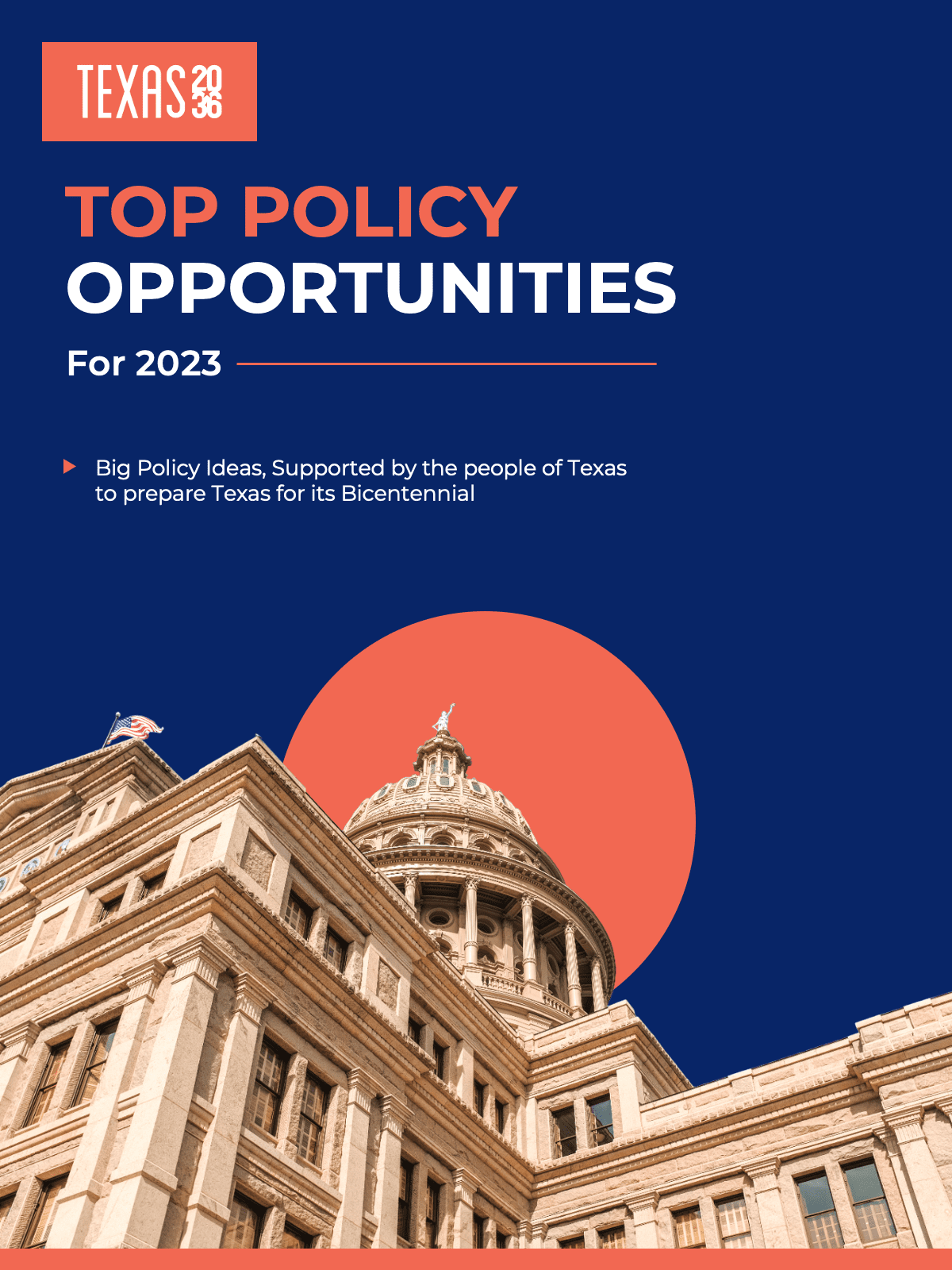 Legislative Agenda - Texas 2036